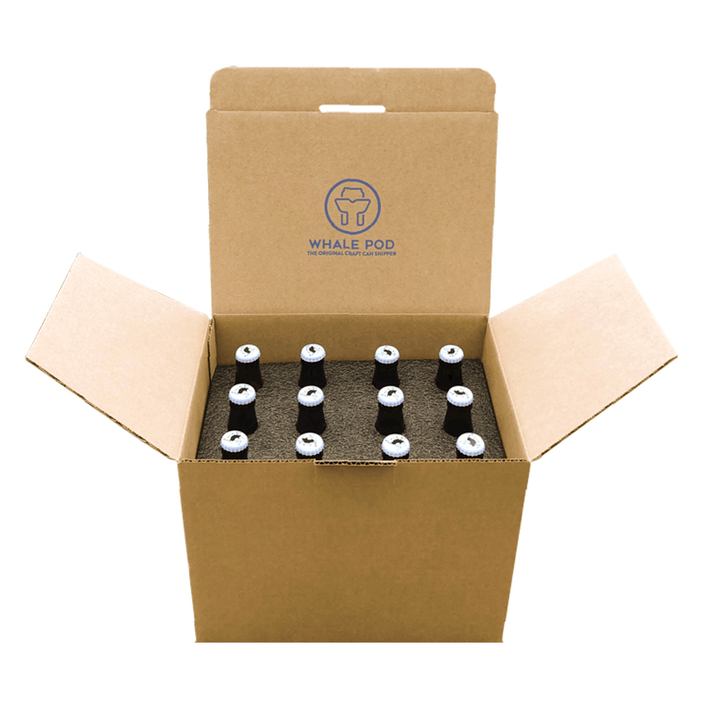 Whale Pod Shipper - Shipping Boxes for Beer, Seltzers, Cider