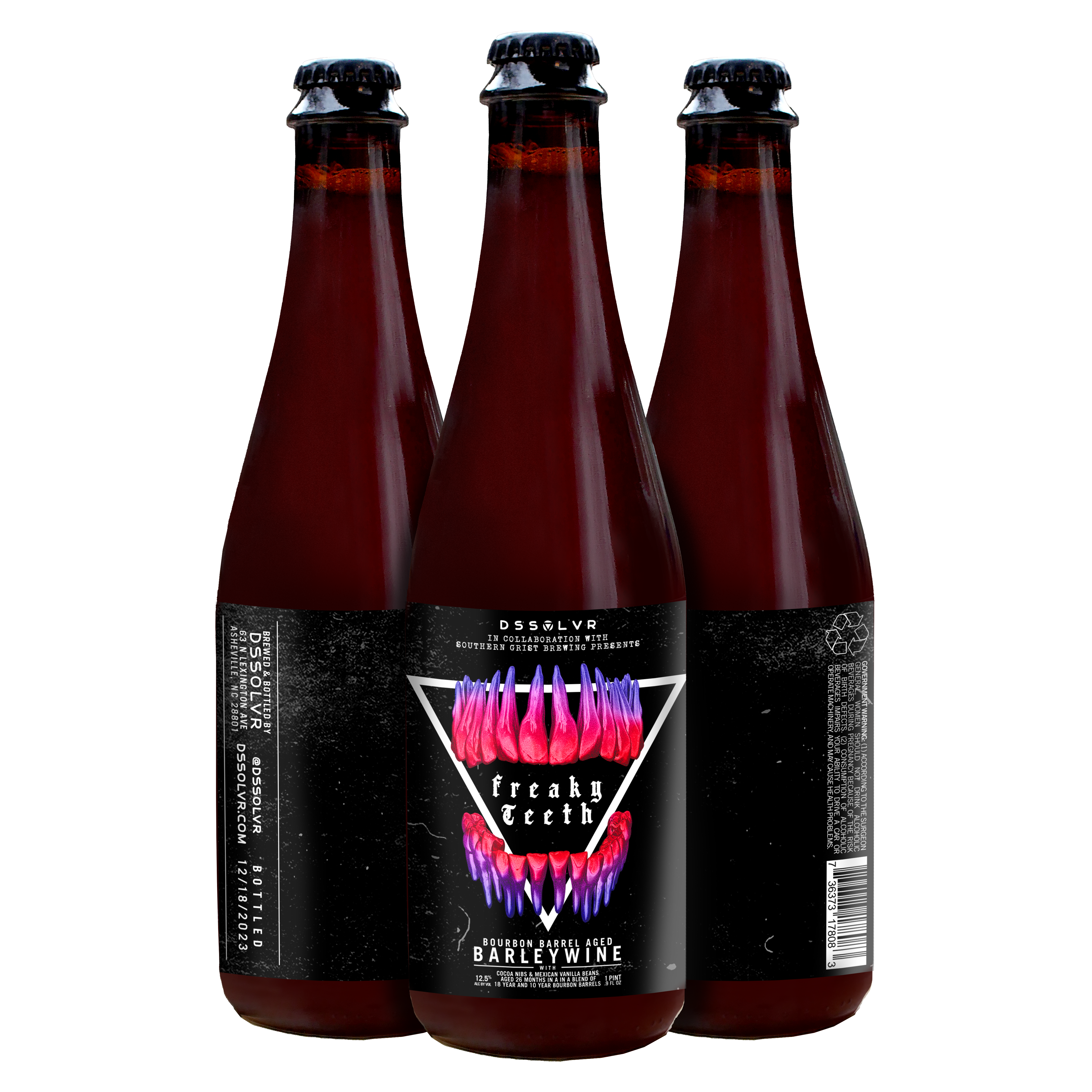 Freaky Teeth - Bourbon Barrel Aged Barleywine | DSSOLVR Online Shop