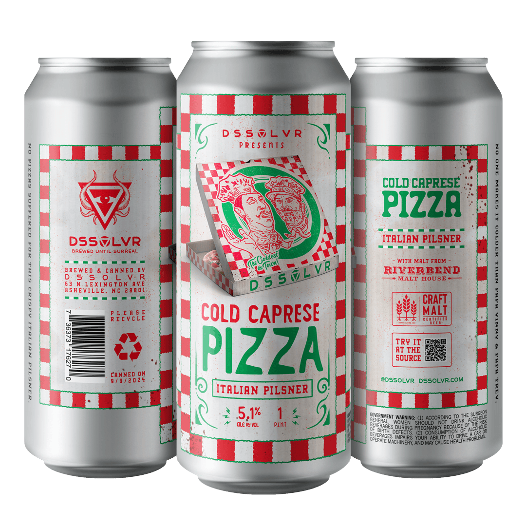 Cold Caprese Pizza (Collab w/ Hoof Hearted) - Italian Pilsner | DSSOLVR ...